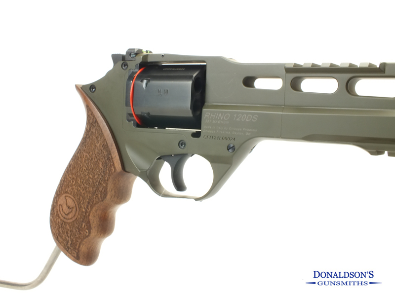CHIAPPA .357 MAGNUM CHARGING RHINO O D GREEN For Sale UK